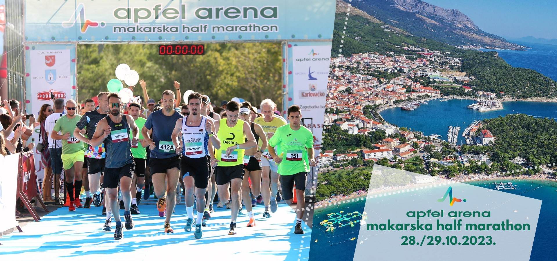 Makarska Half Marathon - APFEL ARENA